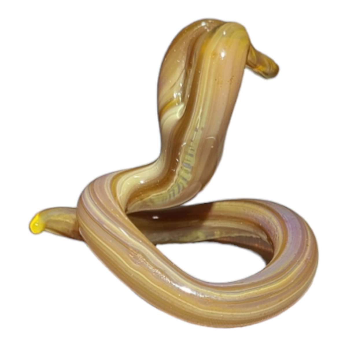 Cobra Snake Miniature Sculpture – The Hippie House Glass Gallery